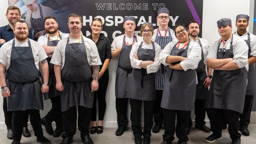 Executive Head Chef gives our Professional Cookery students a taste of ...