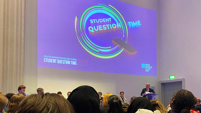 The Manchester College takes on Student Question Time. | tmc.ac.uk
