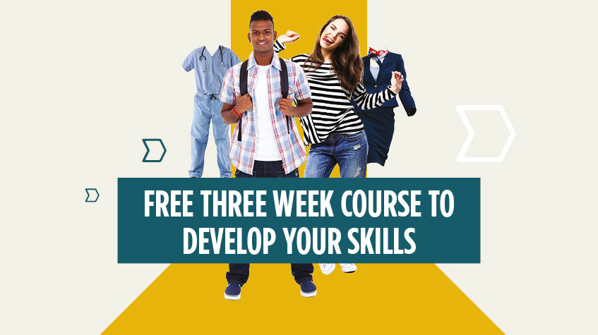 Free three-week course to develop your skills