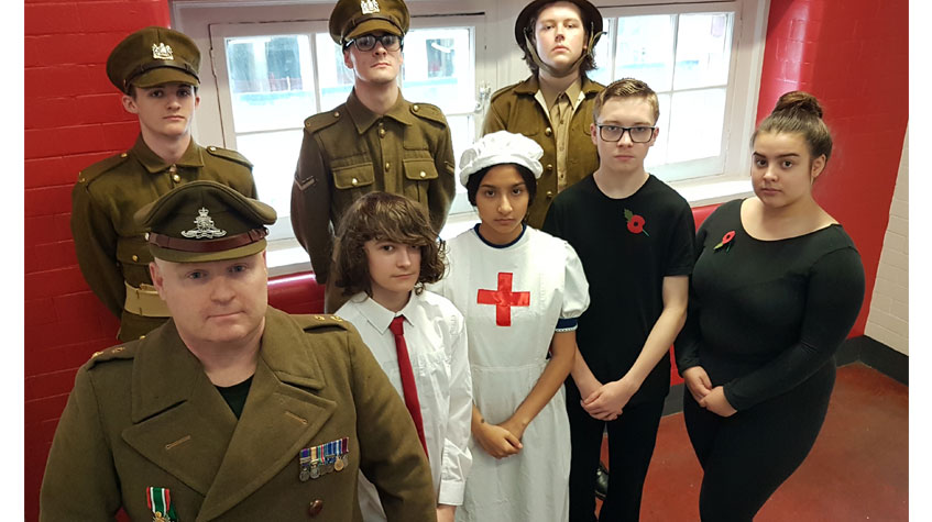 Silence at Shena Simon for Armistice Day | tmc.ac.uk